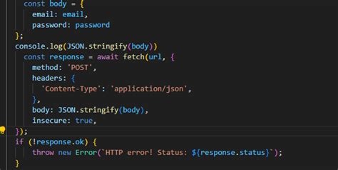 Reactjs Api Is Working When I Use Postman But When I Use The Same Api