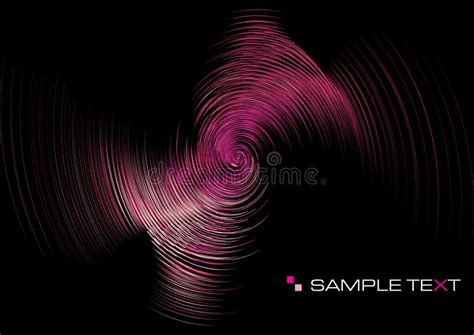 Hot Pink Ripple Effect Background Stock Illustration Illustration Of