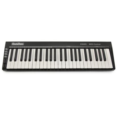 SubZero 49 Key Slim Midi Controller Keyboard B Stock At Gear4music