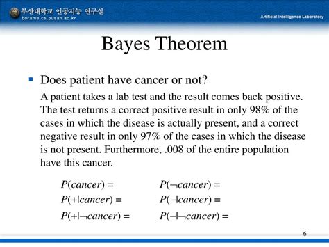 PPT Machine Learning Chapter 6 Bayesian Learning PowerPoint Presentation ID 6347661
