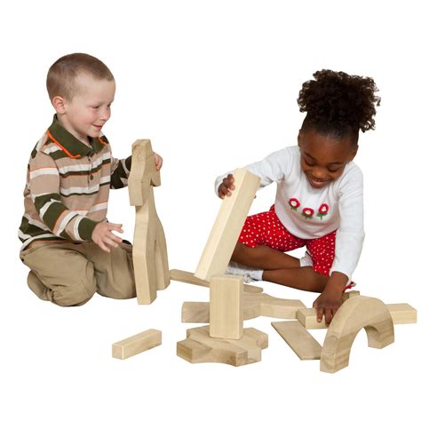 Kindergarten Blocks 24 Shapes 183 Pieces