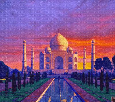 Taj Mahal Bp Free Animated  Picmix