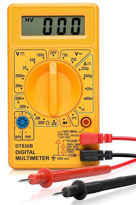 Using The Multimeter With Arduino General Electronics Arduino Forum