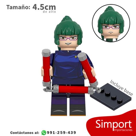 Zenin Maki Jujutsu Kaisen Minifigura