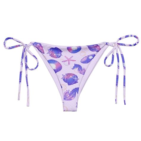 Kawaii Clothing Sea Princess String Bikini Bottom Koibito Clothing