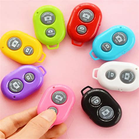 high quality bluetooth shutter remote control button wireless bluetooth