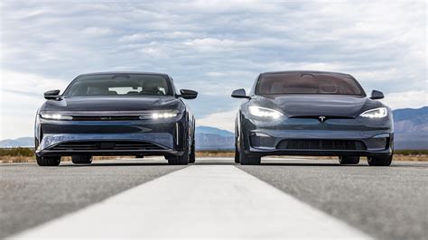 2024 Lucid Air Sapphire Vs Tesla Model S Plaid Comparison Test Power