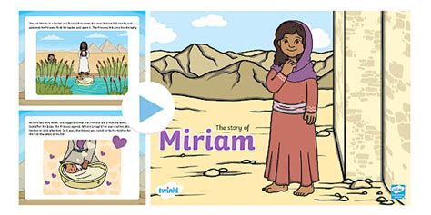 The Story Of Miriam In The Bible Powerpoint Twinkl Za