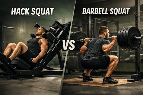 Hack Squat Vs Squat Which Builds Better Legs