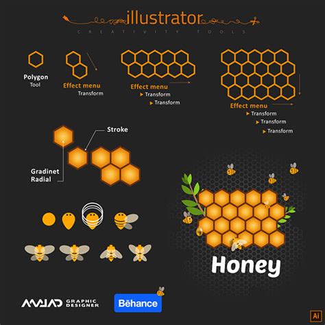 Illustrator Techniques Behance