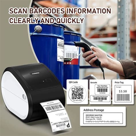 Imprimanta Termica AWB Formate Mari Viteza Printare Mare Mm S Conectare USB AIMO