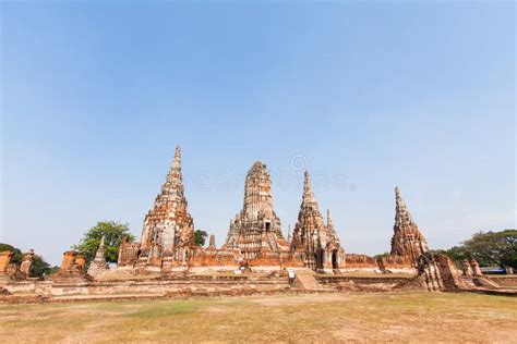 Wat Chaiwatthanaram Ayutthaya Thailand Stock Image Image Of Site