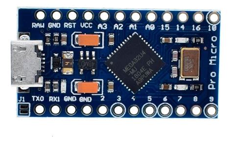 Pro Micro Atmega32u4 16 Mhz 5 V Leonardo Compatible Con Arduino