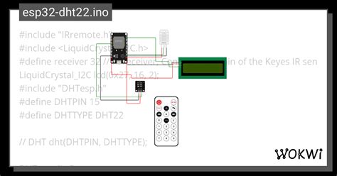 Remote Decoder Copy Wokwi ESP32 STM32 Arduino Simulator