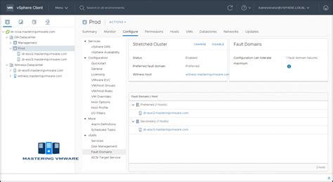 Configure Vsan 2 Node Cluster Mastering Vmware