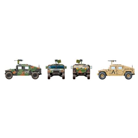 Us Modern 4x4 Utility Vehicle Wgrenade Launcher Tamiya 32567 148