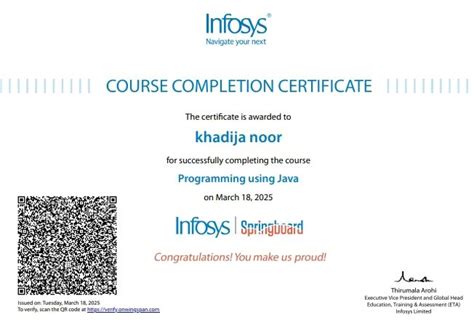 Infosysspringboard Java Codingjourney Infosysspringboard