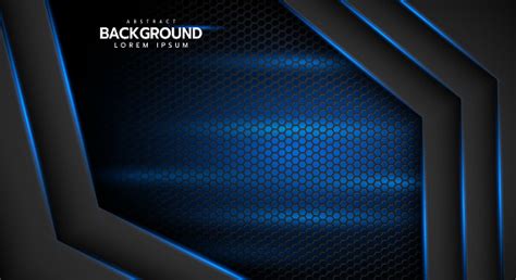 육각 메쉬 디자인 현대 럭셔리 미래 지향적 인 배경 벡터 일러스트에 추상 라인 방향 0명에 대한 스톡 벡터 아트 및 기타 이미지