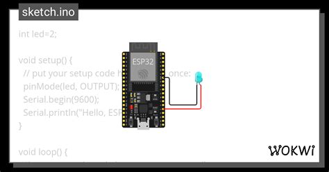 Whitehat Jr Class 290 Task 1 Wokwi Esp32 Stm32 Arduino Simulator