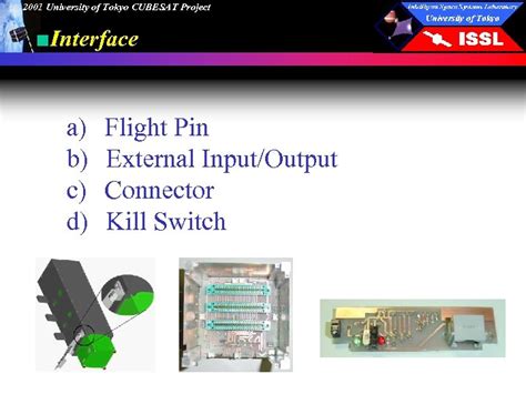 2001 University Of Tokyo Cubesat Project University Of