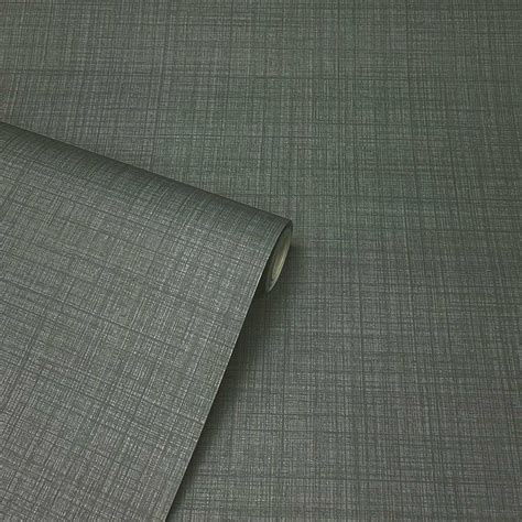 Weave Texture By Arthouse Dark Grey Wallpaper Wallpaper Direct