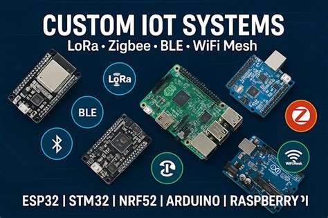 Do Esp Stm Nrf Arduino Raspberry Pi For Lora Ble Wifi Mesh Zigbee Projects