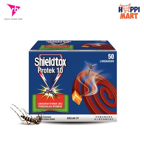 Shieldtox 10 Hours Protek Mosquito Coil 50pcs Lazada