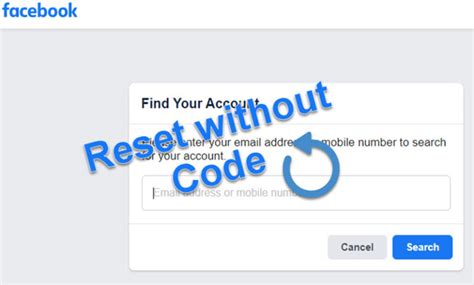 How To Recover Facebook Password Without Confirmation Reset Code Sysprobs
