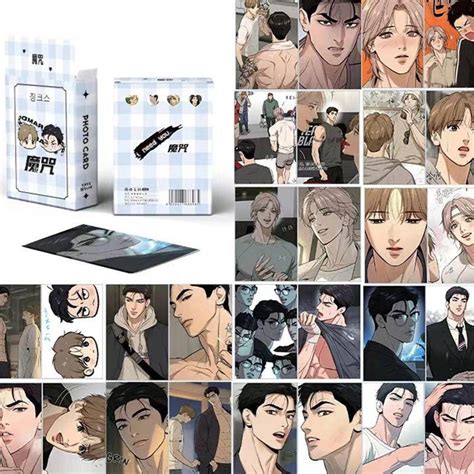 50pcslot Anime Korean Manga Bl Manwha Jinx Joo Jaekyung Kim Dan Laser