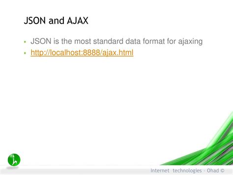 JSON. - ppt download