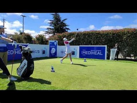 Esther Henseleit Slow Motion Golf Swing Lpga Mediheal Youtube