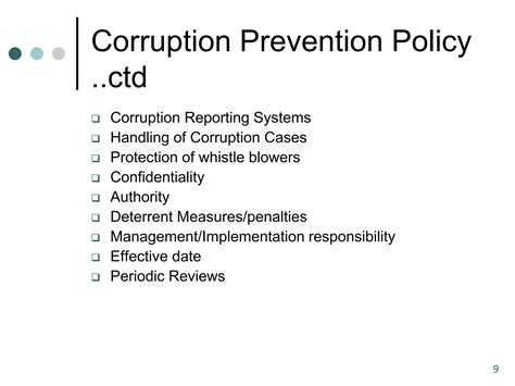 Corruption Prevention Strategies Eacc Ppt