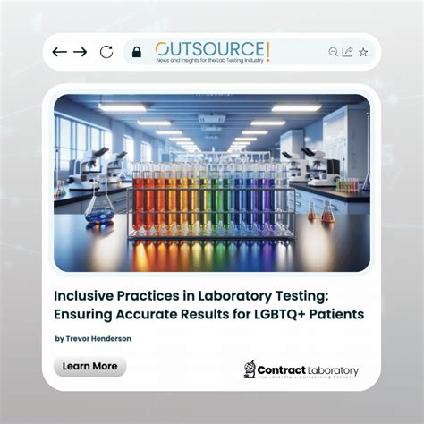 How Labs Are Embracing Lgbtq Patients Contract The Laboratory Outsourcing