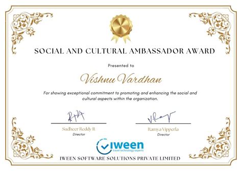 Vishnuvardhan Vutukuru On Linkedin Delighted To Be Awarded For Promoting A Strong Inclusive