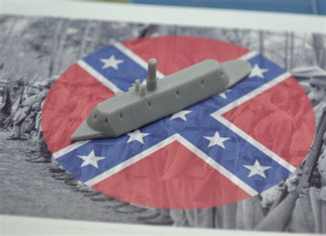 3d Printed Css Virgina Iron Clad X10 Combat Miniatures