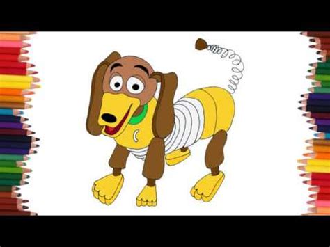 Como Dibujar A Slinky Toy Story Dibujos Faciles Youtube