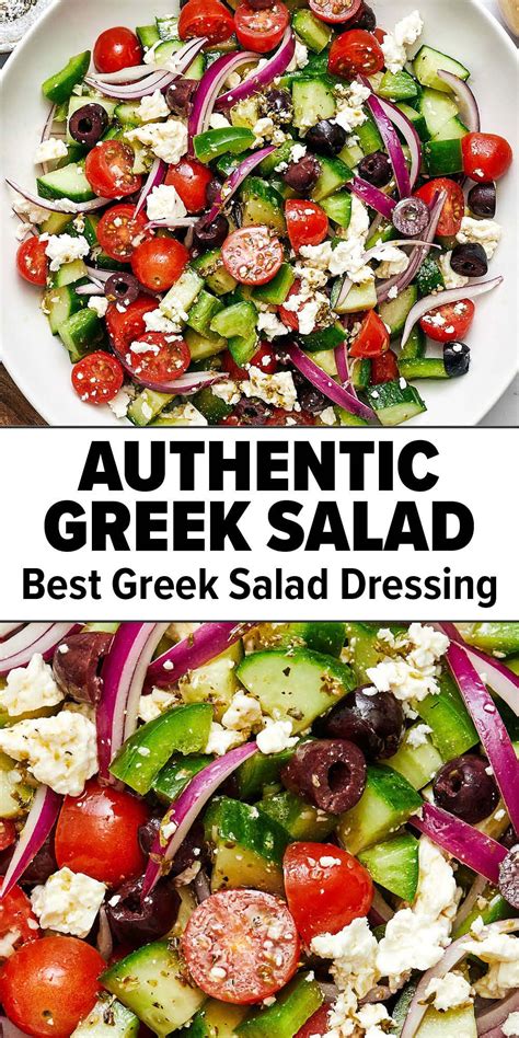Best Greek Salad Recipe Greek Salad Recipes Greek Salad Recipe