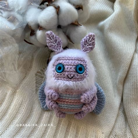 Amigurumi Moth Crochet Pattern Printable Pdf Amigurumi Today Shop