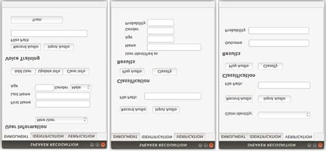 Speaker Recognition Graphical User Interface Download Scientific Diagram