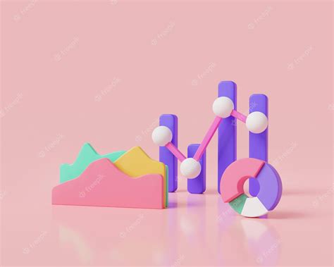 Premium Photo Stock Trading Graph Growing Strategy Chart Pie Chart
