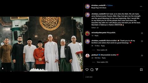 Sosok Christian Rontini Pesepakbola Italia Filipina Baru Saja Mualaf