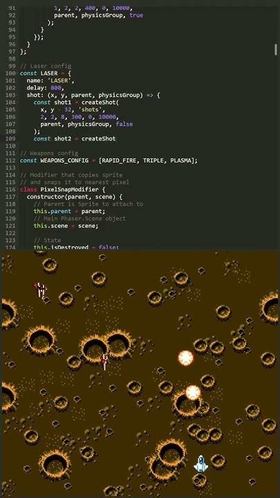 Code Space Shooter In Javascript Lasers ☢️ Youtube