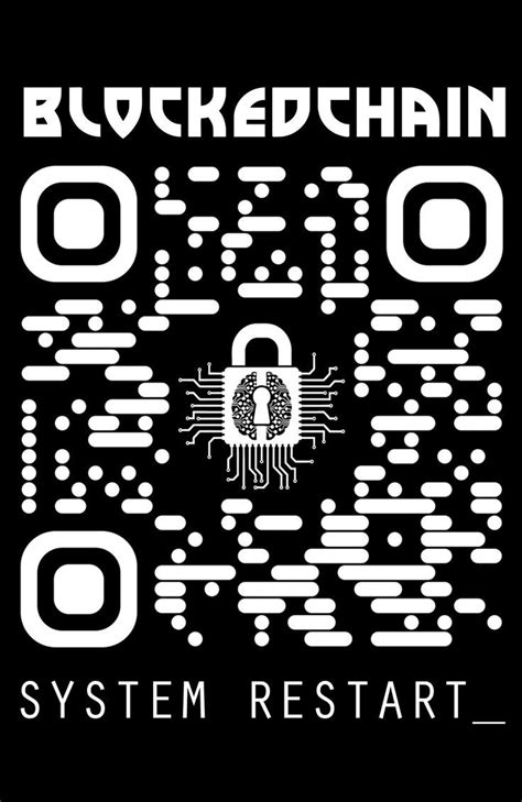 Blockedchain Qr Code System Restart Coding System Restart