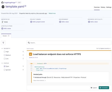 Snyk Iac で Azure Resource Manager テンプレートを解析してみた Developersio