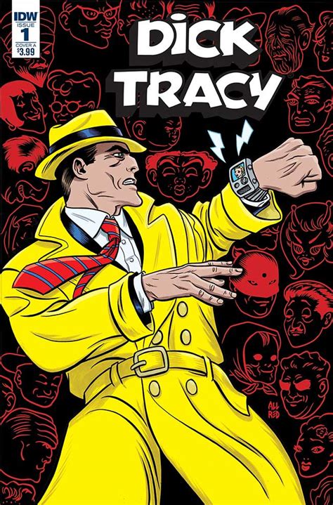 Idws Dick Tracy 1 Comic Book Covers The Daily Cartoonist
