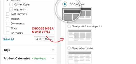 Wp Mega Menu Menu Wordpress Plugin Mythemeshop