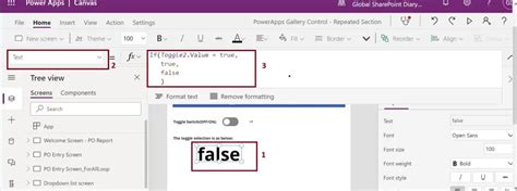 In 2 Steps Read Powerapps Toggle Control Value Instantly Global