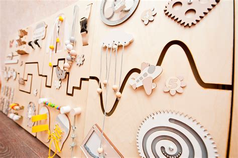 Interactive Wooden Busy Board Wall Panel Fine Motor Skills Toy Etsy