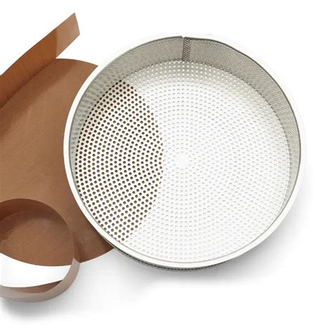 Geperforeerde Bakvorm Rvs Met Bakpapier 24 X 65 Cm De Buyer A