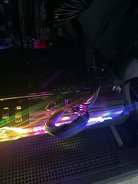 First Ever Pc Build Is The Gpu Connection Okay R Radeon